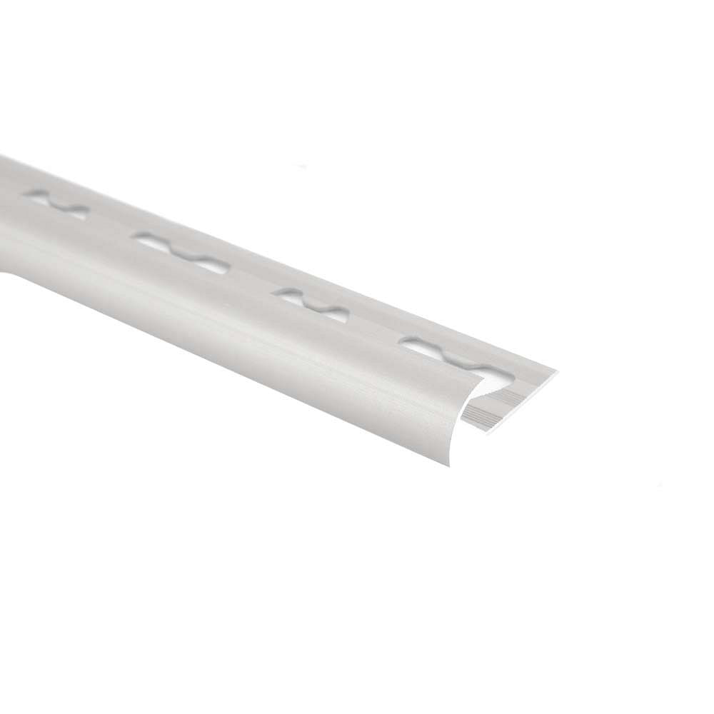 Guardacanto Aluminio Plata Mate 9X2500 Moldumet